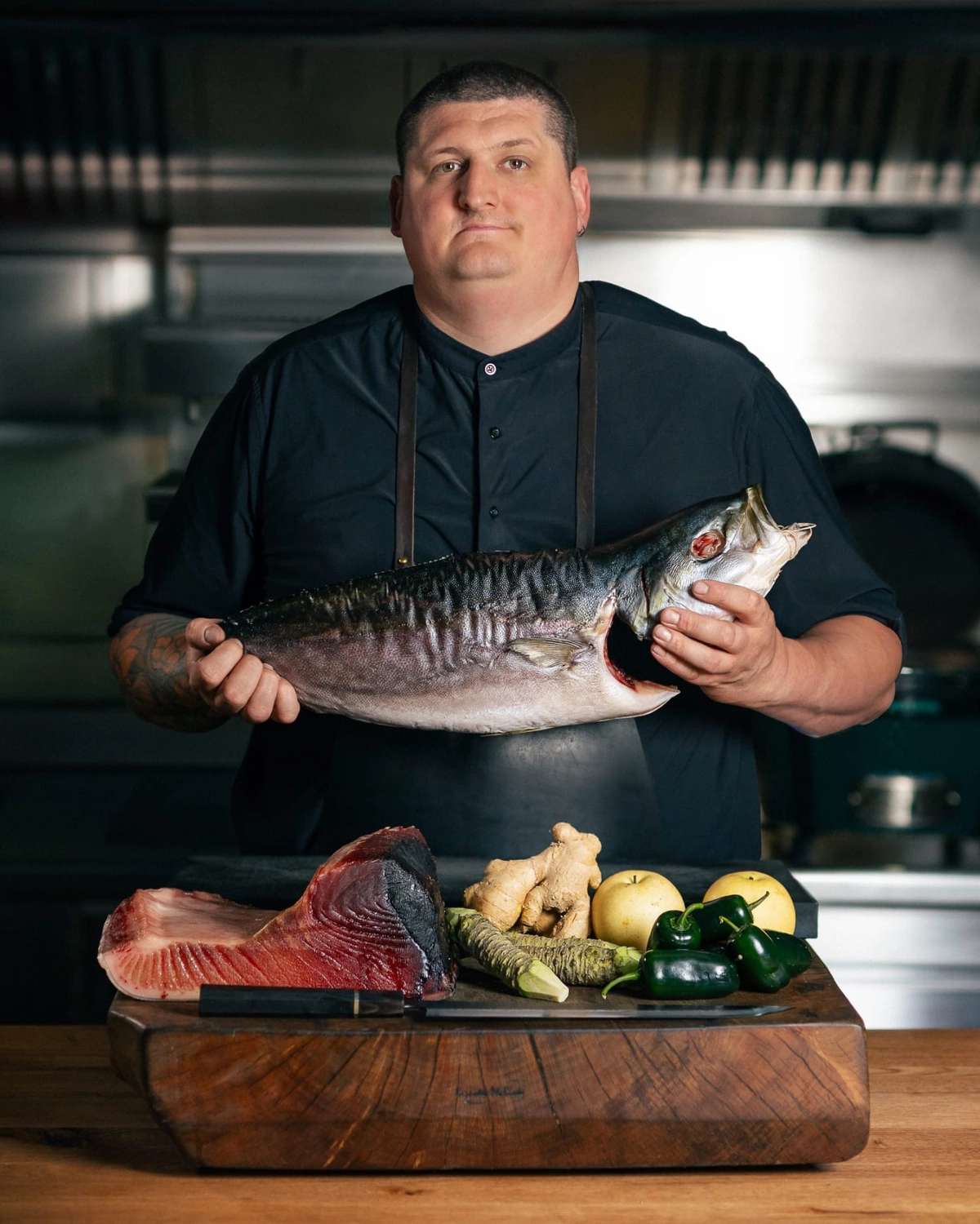 Gareth Ward: Mastering Raw Fish through Salt-Aging